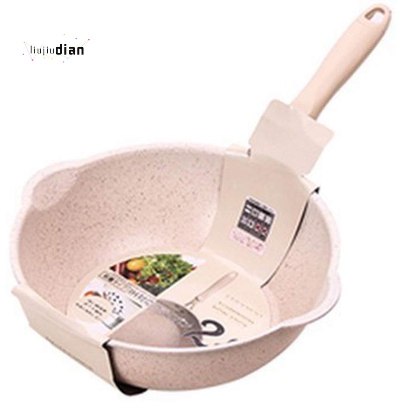 Thickened Bottom Stone Frying Multifunction Non-Stick Pans Deep Nougat ...
