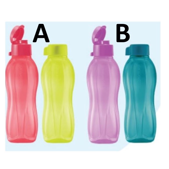 [NEW COLOUR] Tupperware Eco Bottle 500ml Drinking Bottle (2pcs ...