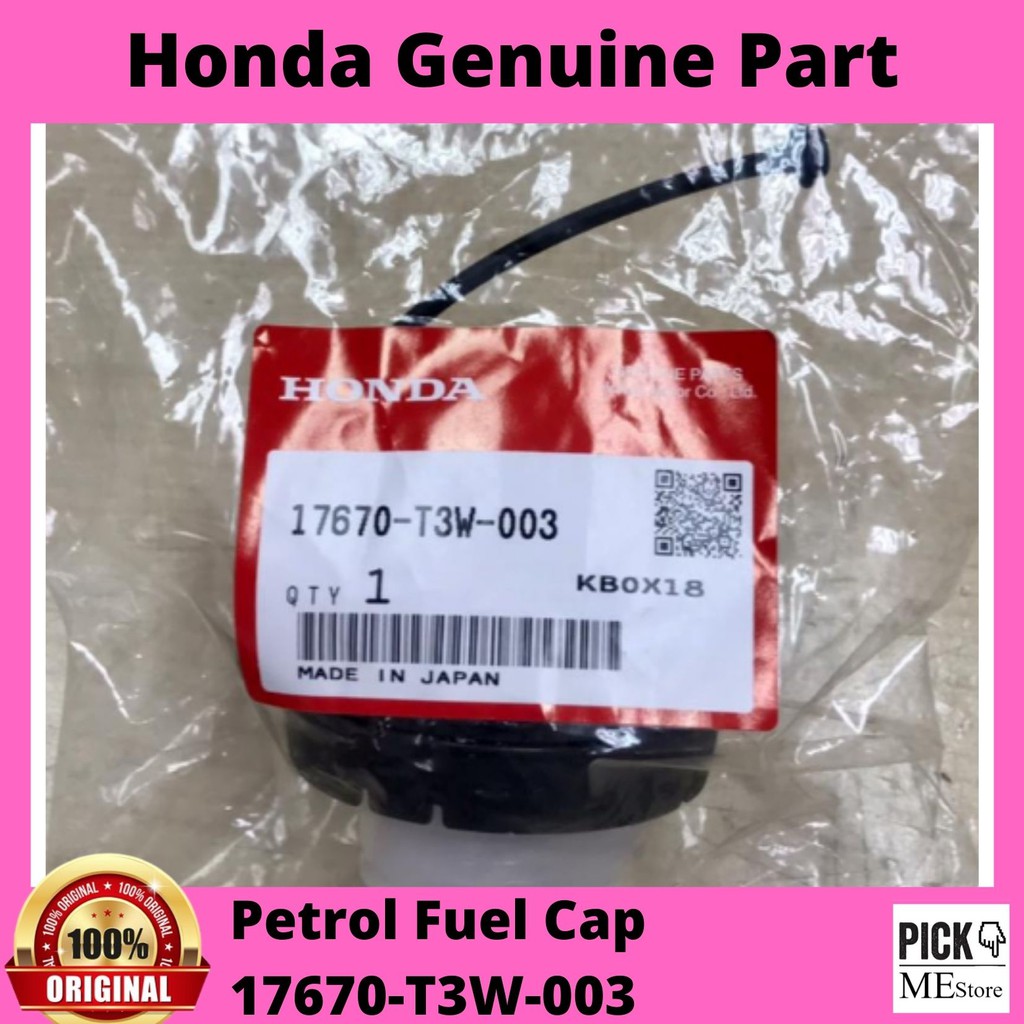Honda Genuine Petrol Fuel Cap 17670-T3W-003 CRZ CR-V Pilot Civic ...