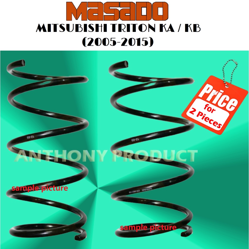 Mitsubishi Triton 2005-2015 KA / KB Front Coil Spring (2 pieces coiled ...