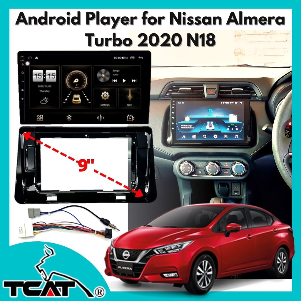 9" Android Player for Nissan Almera 2020 | Shopee Malaysia