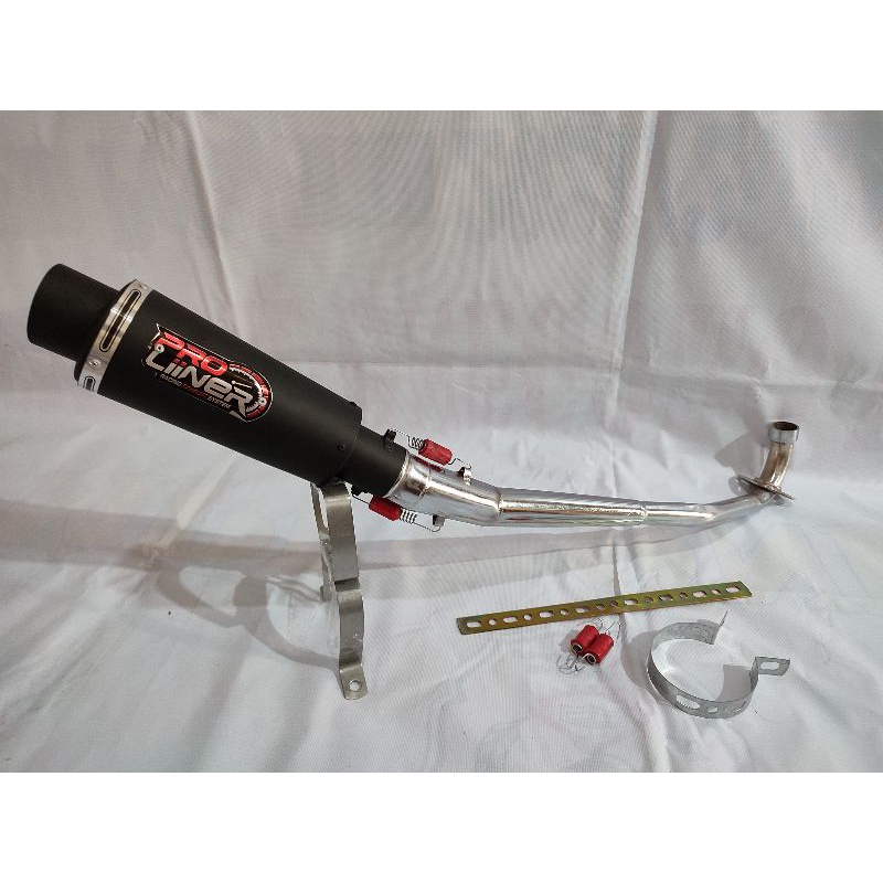 Racing Exhaust pro liner black supra x 110/125/blade / Charisma / revo ...