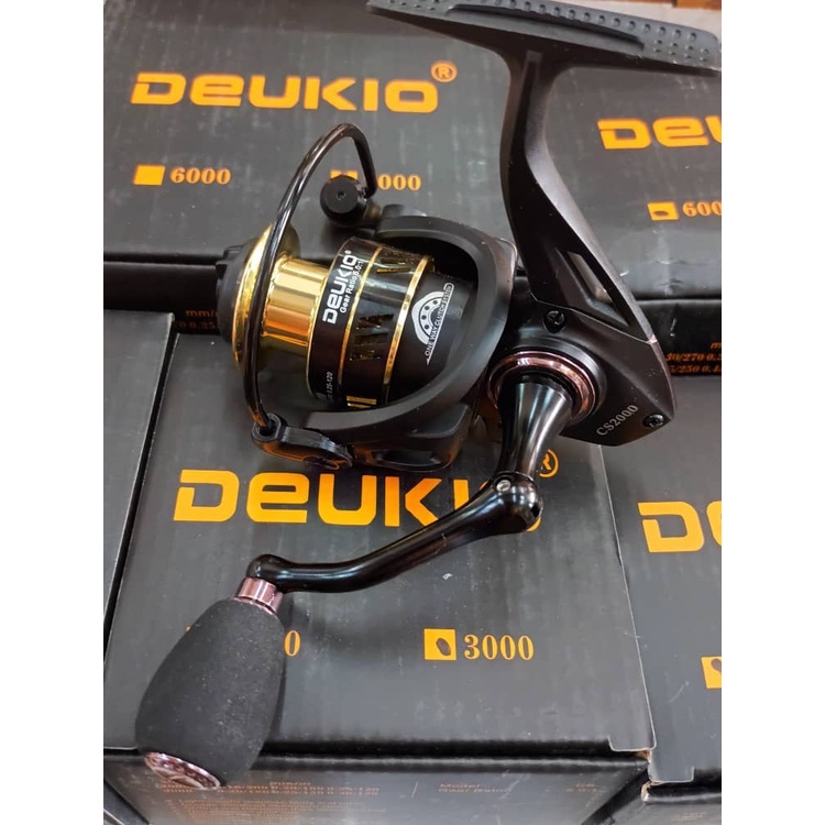 DEUKIO CS SPINNING FISHING REEL(2000-7000) | Shopee Malaysia