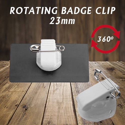 ROTATING BADGE CLIPS 360* Degree Rotation (Taiwan) for Name Tags and ...