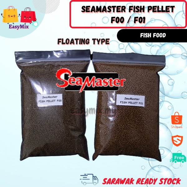 Seamaster Pellet F01/F00 High Protein/Pallet Ikan Seamaster/Makanan ...