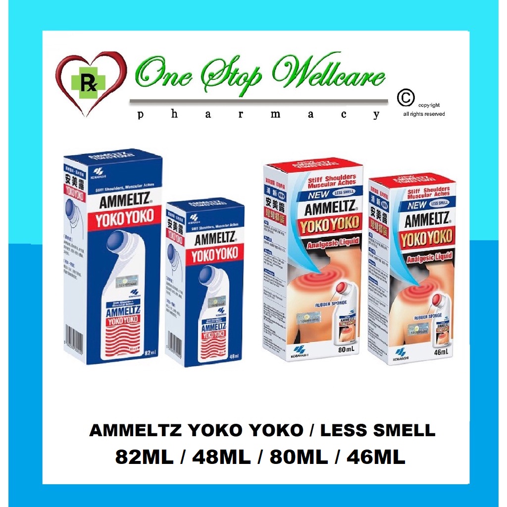 AMMELTZ YOKO YOKO 48ML /82ML / LESS SMELL 46ML/ 80ML | Shopee Malaysia