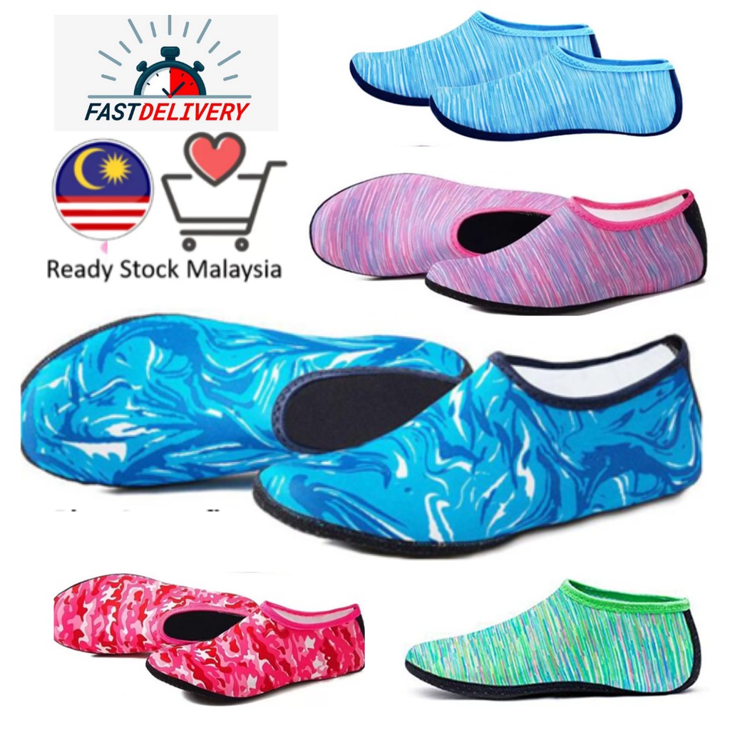 Anti slip Foldable Sock Shoes Snorkeling Beach Yoga Gym Swimming ...