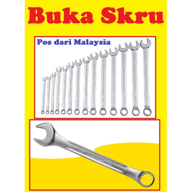Pembuka Skru Nat Spana Spanar Nut Screw Opener Wrench Spanner Socket ...