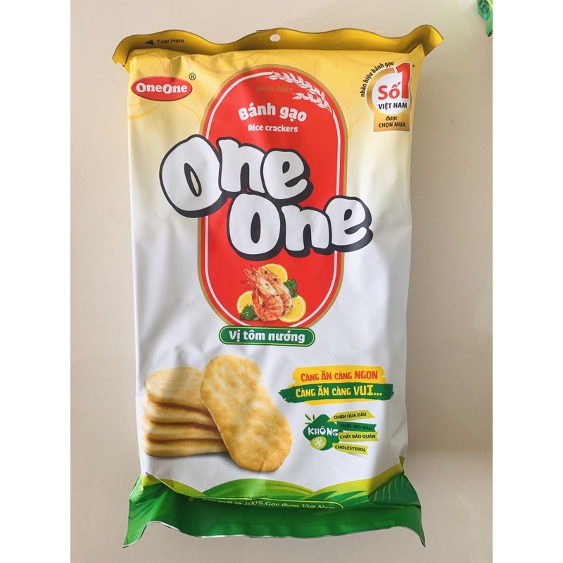 One One Rice Cracker 150G - Bánh Gạo One One Vị Tôm Nướng (Banh Gao One ...