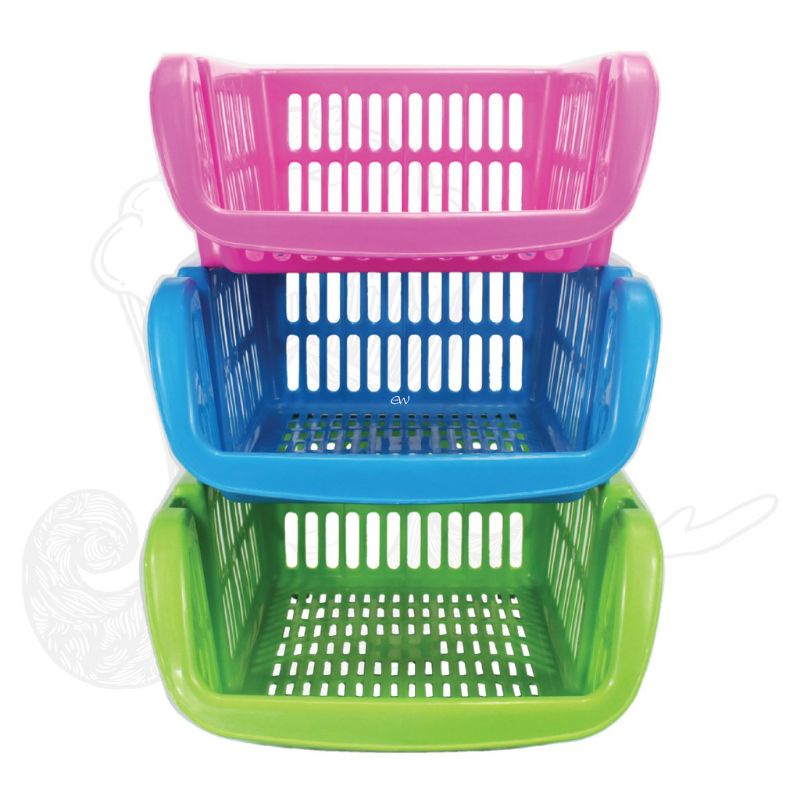 Document Basket 3-Tier Multipurpose Shelf Width 32 Cm. x Length 48 x ...