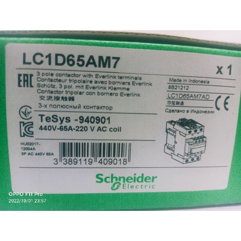 LC1D65AM7 contactor | Shopee Malaysia