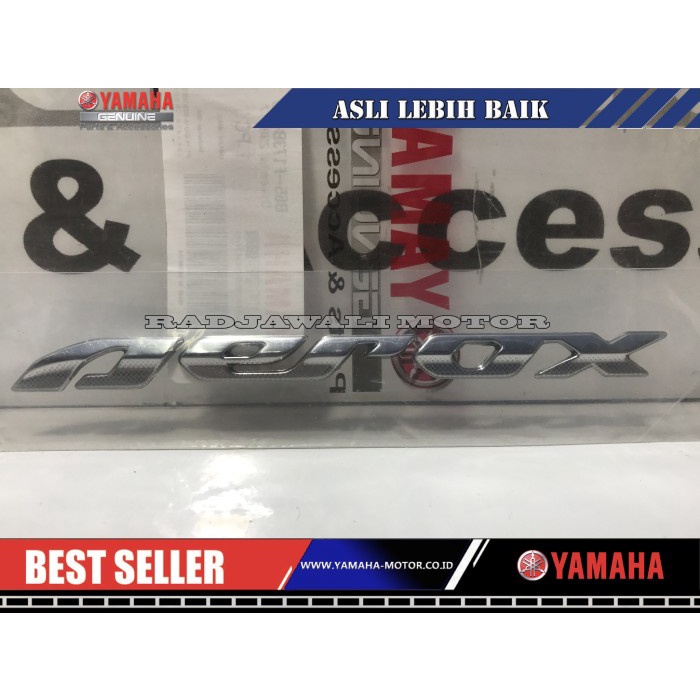 Yamaha Original Aerox Embossed Emblem Stickers | Shopee Malaysia