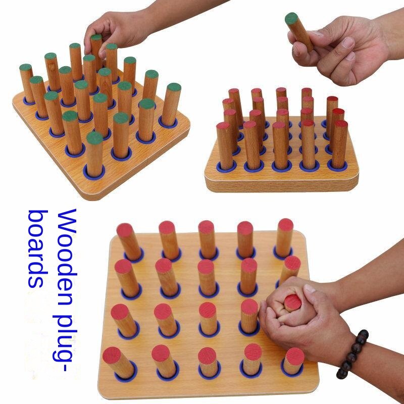 Stroke Hemiplegia Patients Finger Exerciser Orthotics Training Wood ...