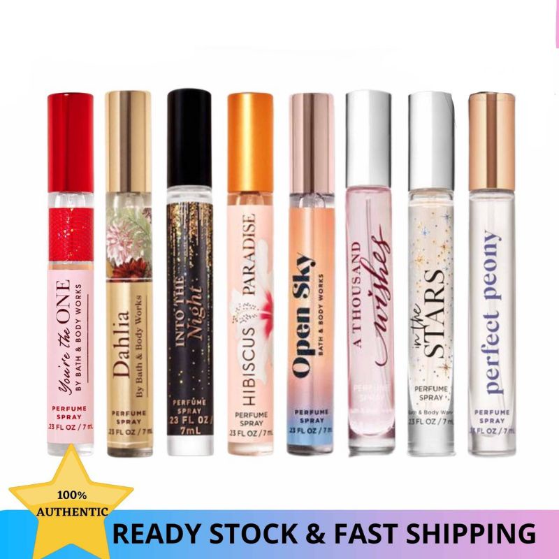 Bath and Body Works Mini Perfume Eau De Parfum EDP BBW Pen Perfume ...