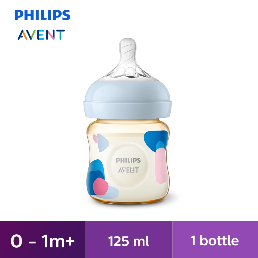 [New] Philips Avent Natural PPSU Baby Bottle 0m+ (4oz/120ml) SCY940/01 ...