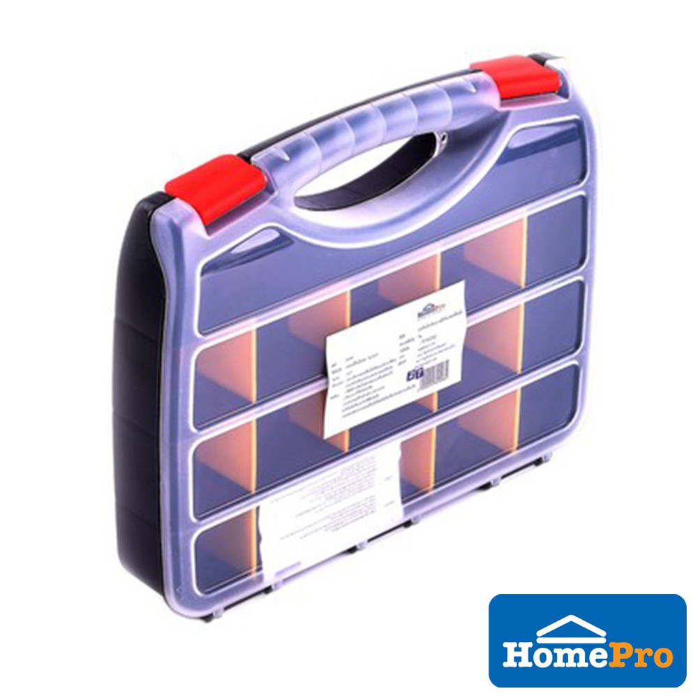 HOMEPRO HUALEI TOOL BOX DIY PLASTIC HL30123 15" W31xD6xH26 CM GREY ...