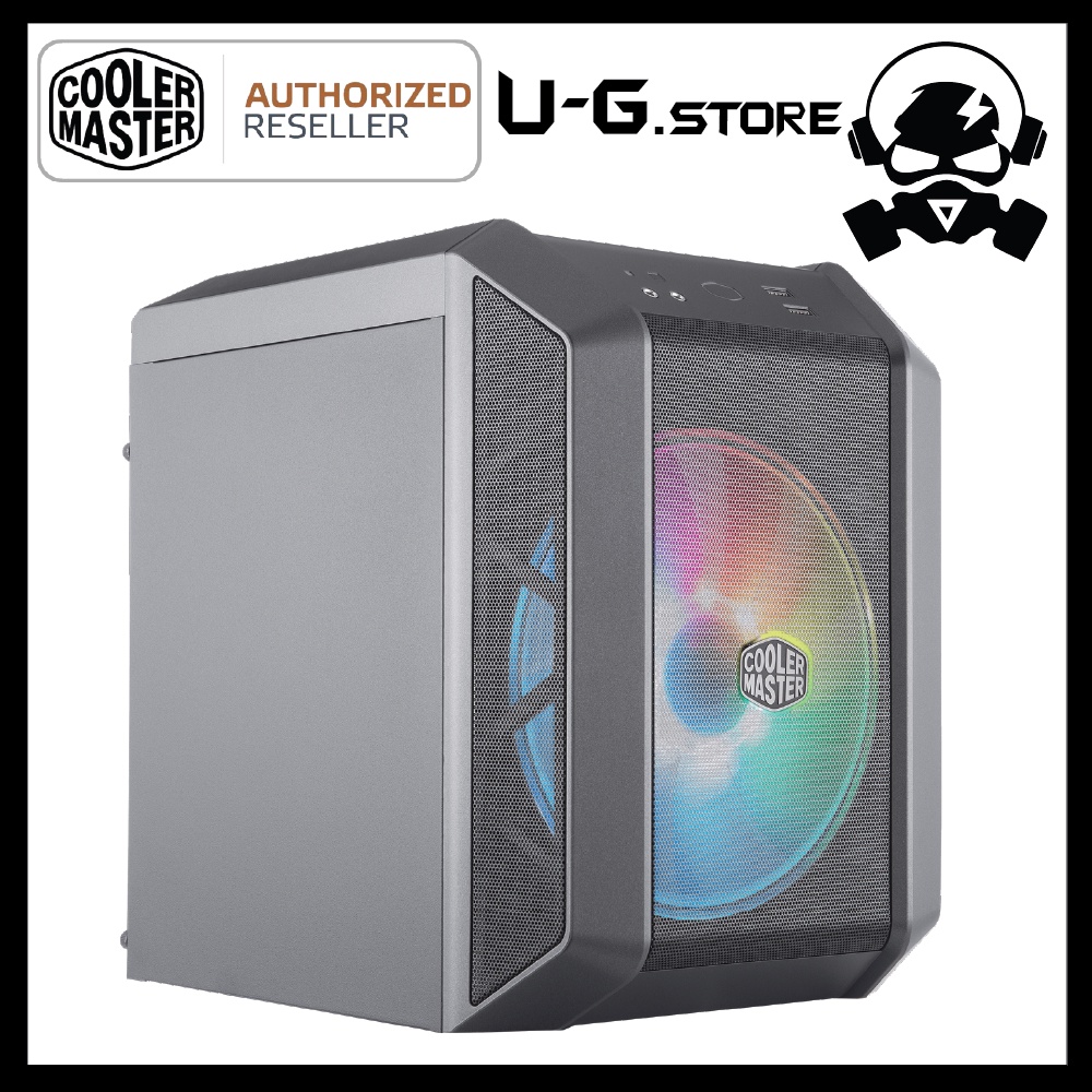 Cooler Master Chassis MasterCase H100 (Compact Mini-ITX, Fine Mesh ...
