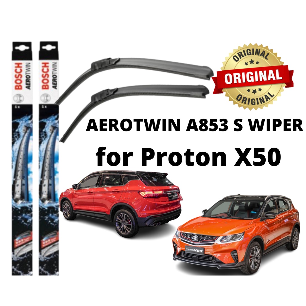 Proton X50 Bosch Aerotwin A853S Wiper (24"+17") for Proton X50 | Shopee ...