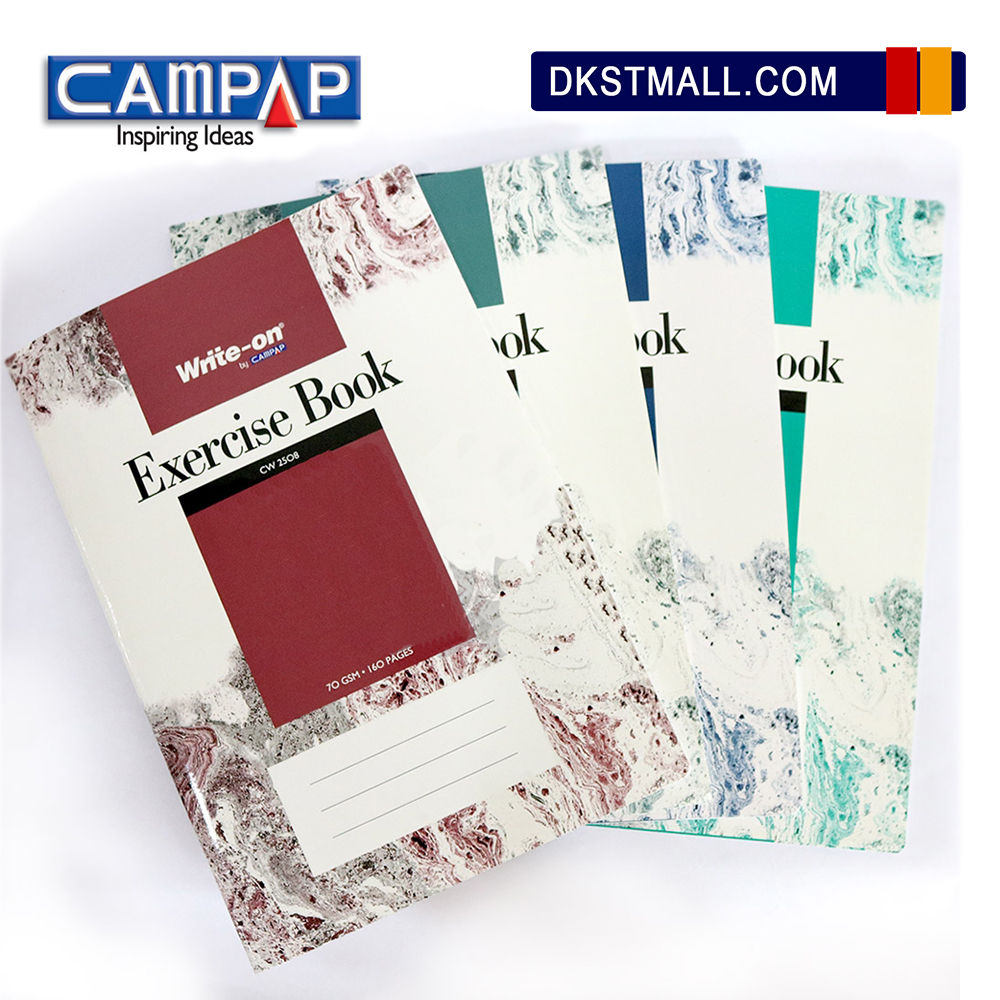 Campap Exercise Foolscap Book (80 - 200 Pages) - Long | Shopee Malaysia