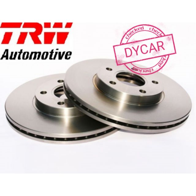 TOYOTA HILUX VIGO KUN26,RENO GUN125 FRONT DISC ROTOR TRW (1 PAIR ...