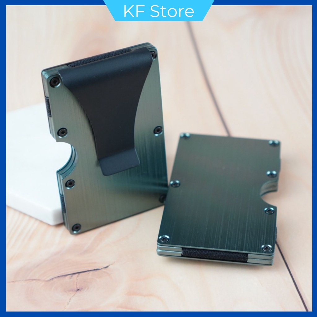 (Ready Stock) Money Clip Aluminium Minimalist Wallet Ridge Inspired ...