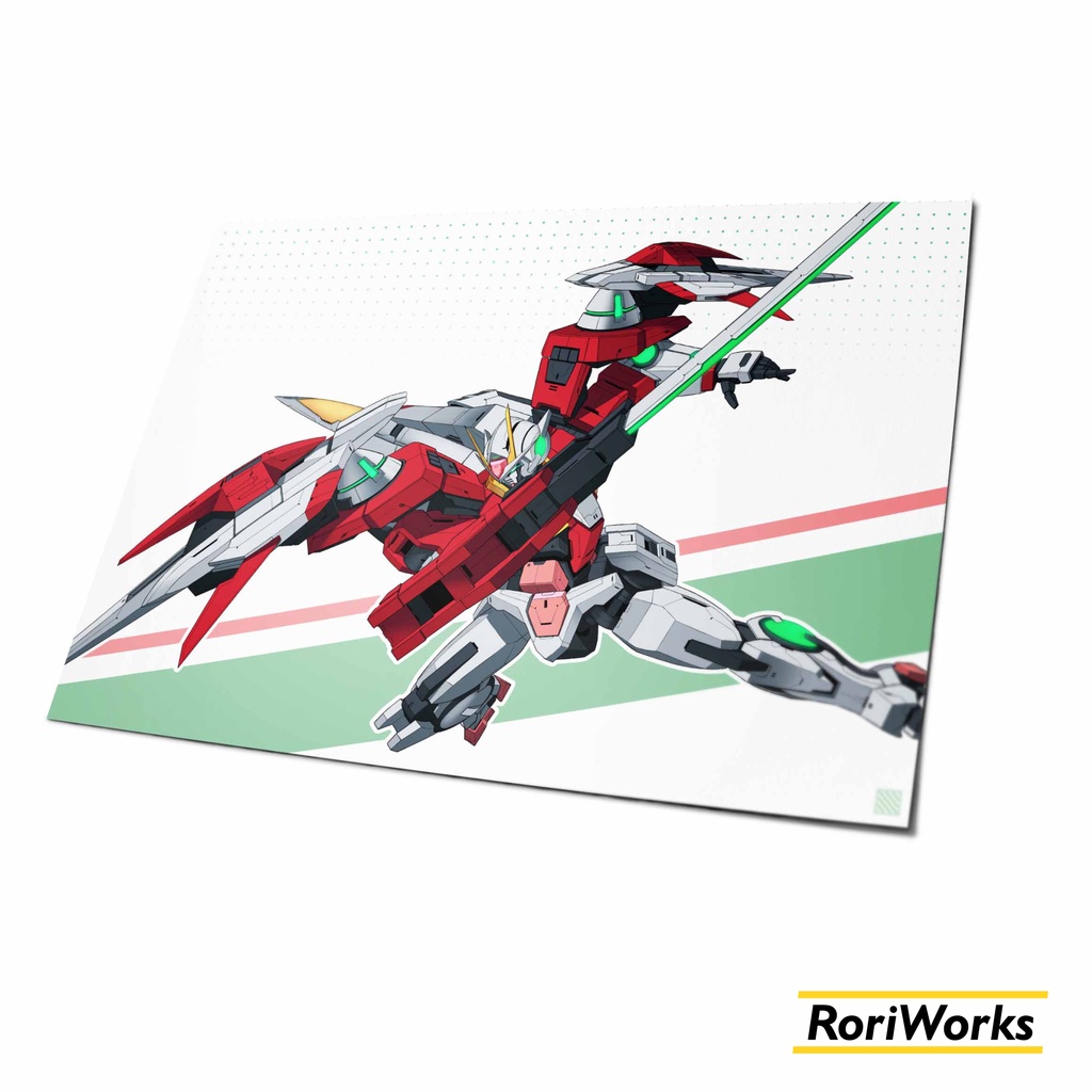 Anime Poster - Gundam 00 Raiser Inspection | Shopee Malaysia