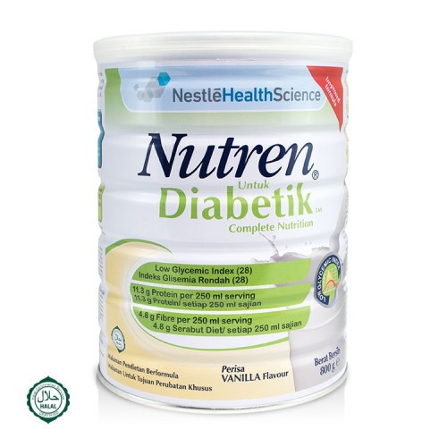 Nutren Diabetic Complete Nutrition 800g | Shopee Malaysia