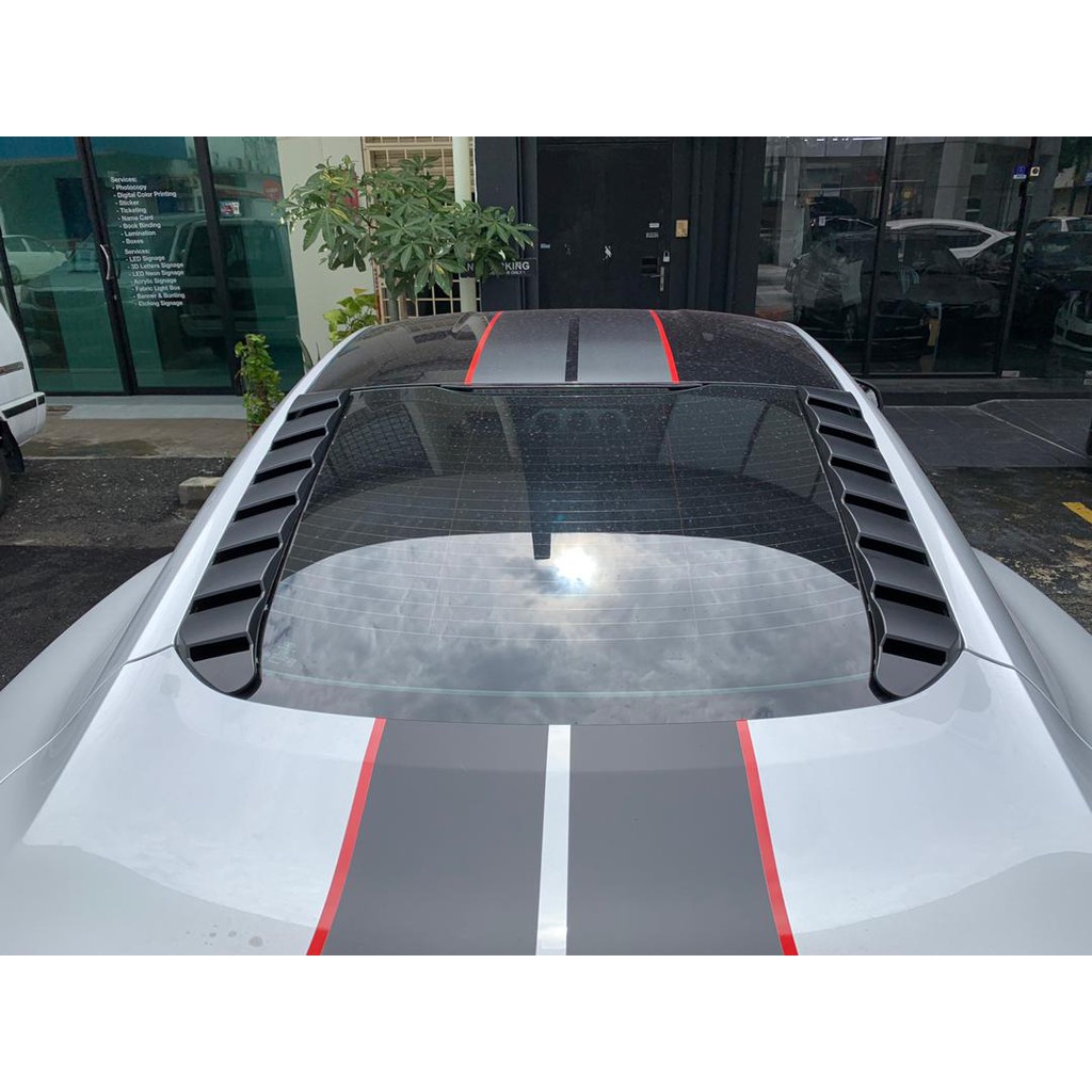 Ford Mustang rear louvers cover window louvers | Shopee Malaysia