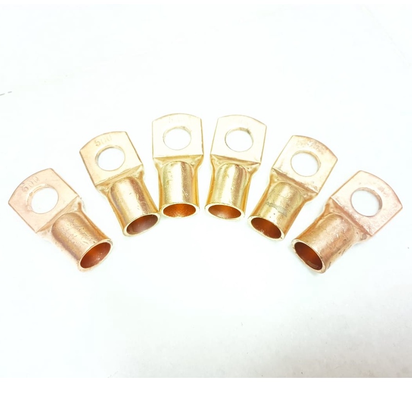 500 Amp 100% Pure Copper Welding Cable Lug [6pcs] | Shopee Malaysia