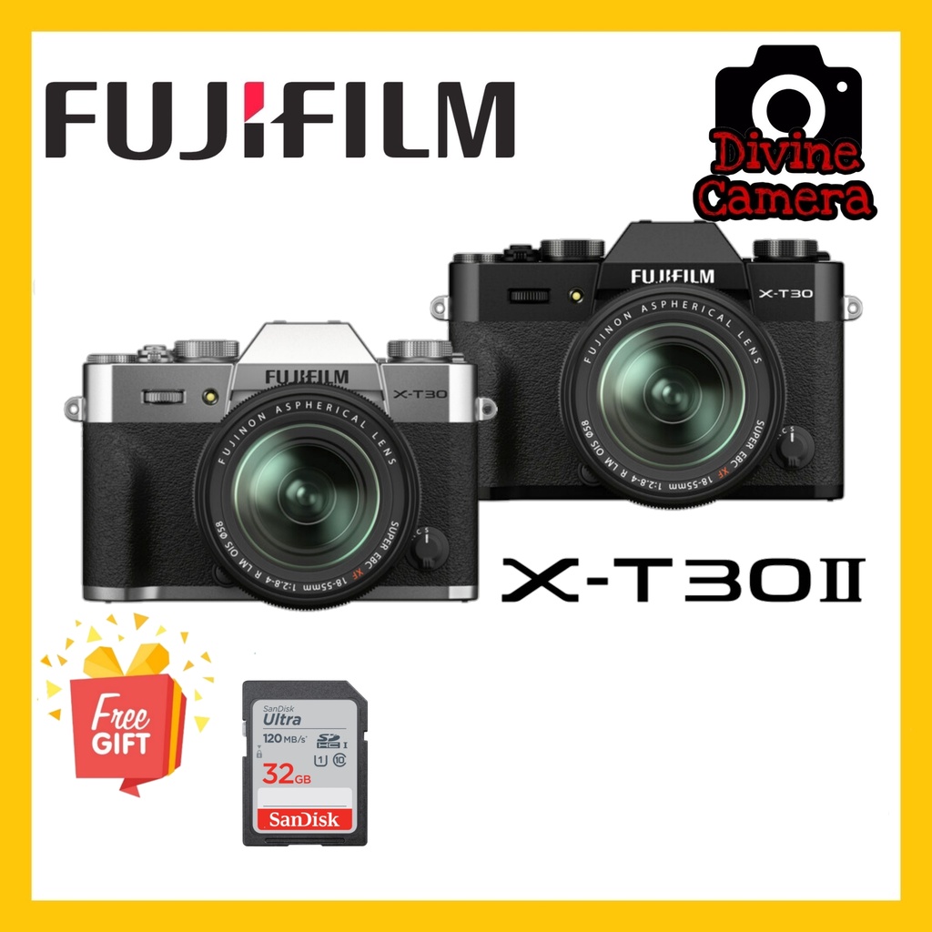 Fujifilm X-T30 II / XT30 II Mark II Mirrorless Digital Camera | Shopee Malaysia