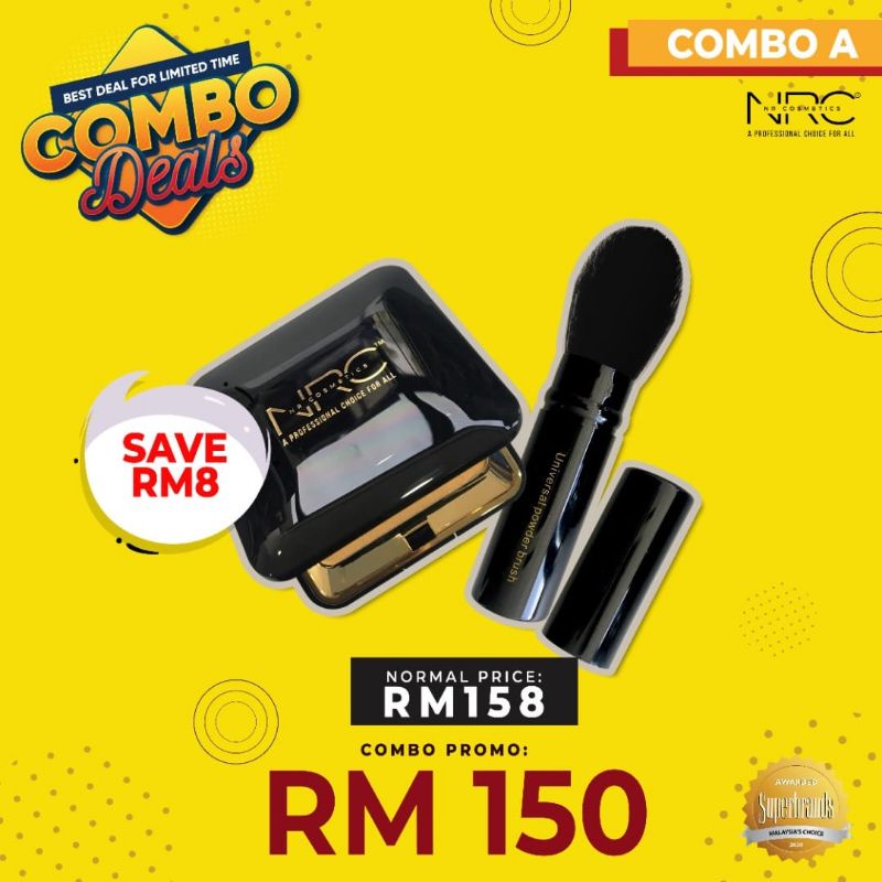 [ 𝗢𝗥𝗜𝗚𝗜𝗡𝗔𝗟 ] NRC Basic Compact Set | Shopee Malaysia