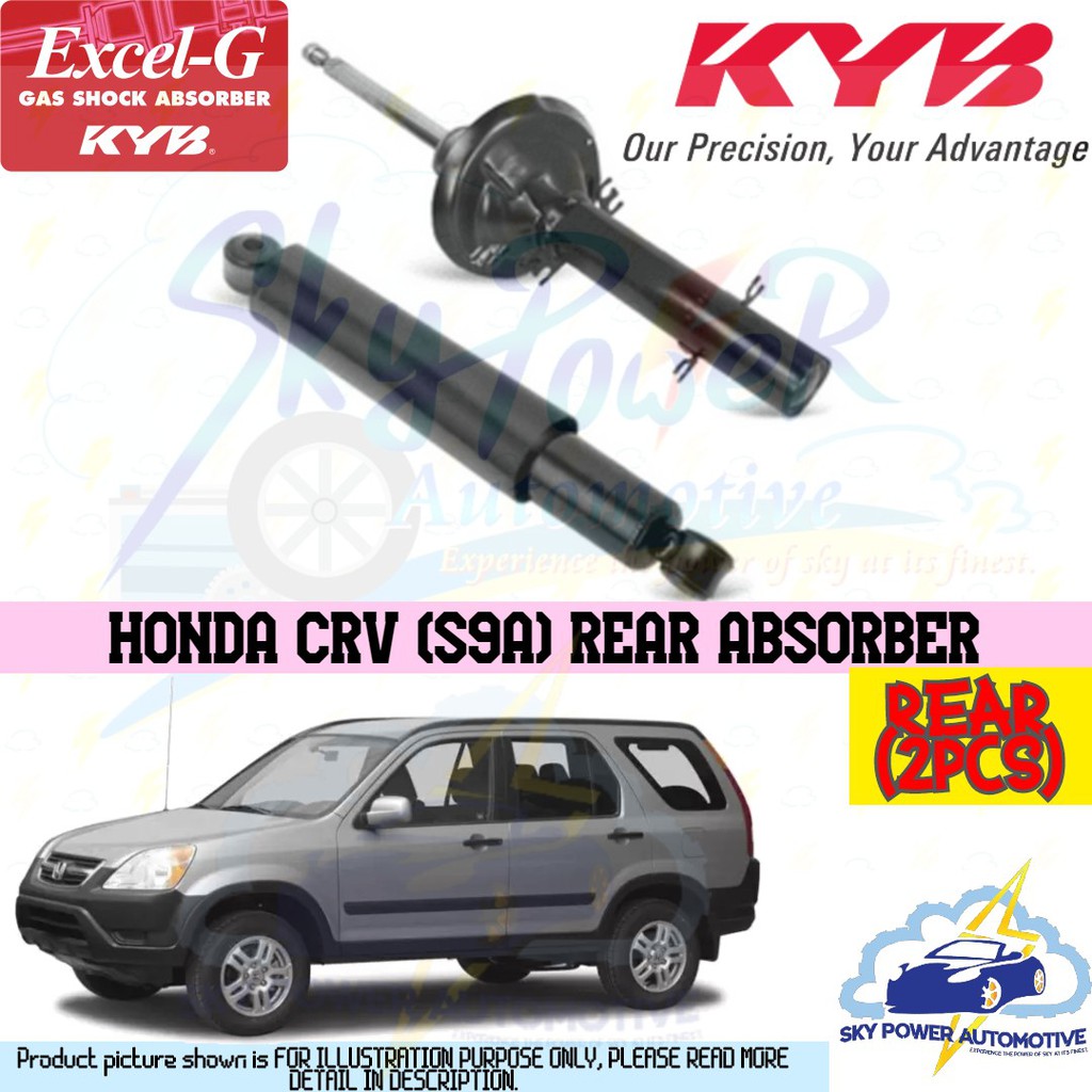 HONDA CRV (S9A) KAYABA (KYB) EXCEL-G GAS SHOCK ABSORBER (REAR 2PCS) | Shopee Malaysia