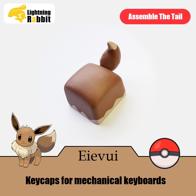 【Keycap】Pikachu Pokémon Mechanical Keyboard Resin plastic material DIY ...