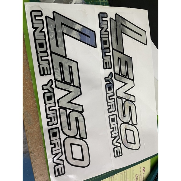 Lenso Bucket Sticker *Cutting Sticker | Shopee Malaysia