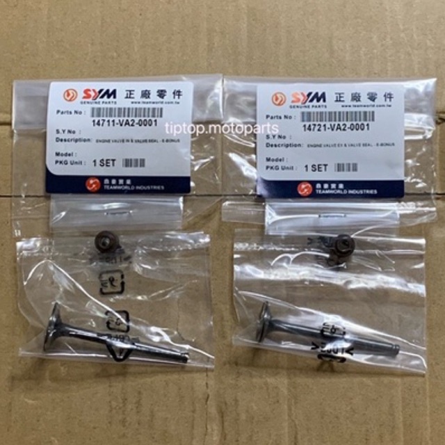 SYM E-BONUS 110 VALVE AND VALVE SEAL SET TAIWAN SYM | Shopee Malaysia