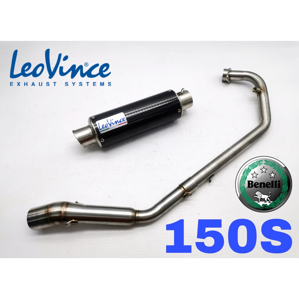 Exhaust Benelli 150S Ekzos Tabung Power Boom Muffler LeoVince Full ...