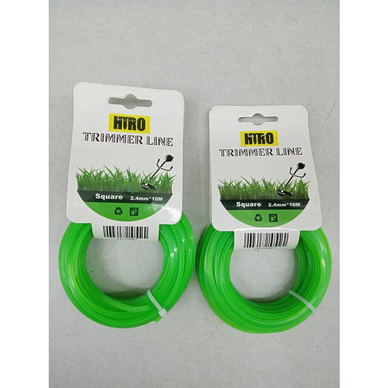 (Random Colour )Square Nylon Grass Trimmer Line String For Green Work For Grass Cutting Tali ...