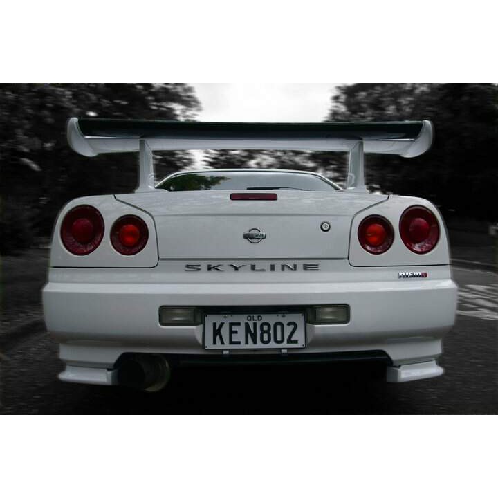 Nissan skyline gtr34 r34 gtr r 34 ztune Z tune rear boot trunk GT ...