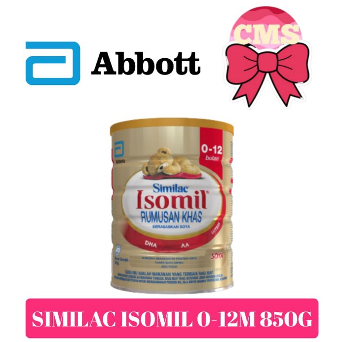 Similac ISOMIL gold Soya (0-12m) 850g | Shopee Malaysia