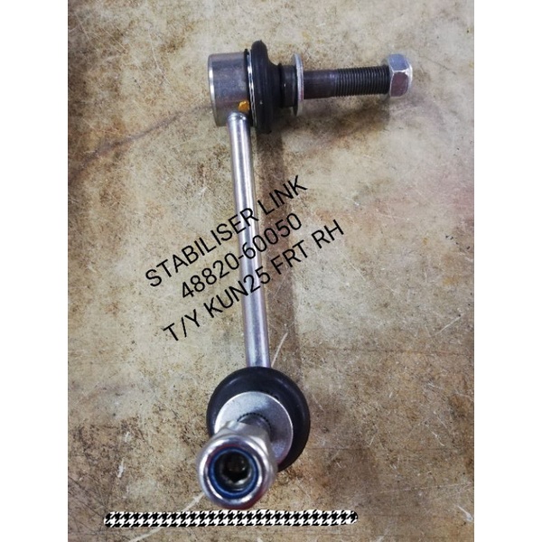 STABILIZER LINK TOYOTA HILUX KUN25, KUN25 FRT RH 48820-60050 | Shopee ...
