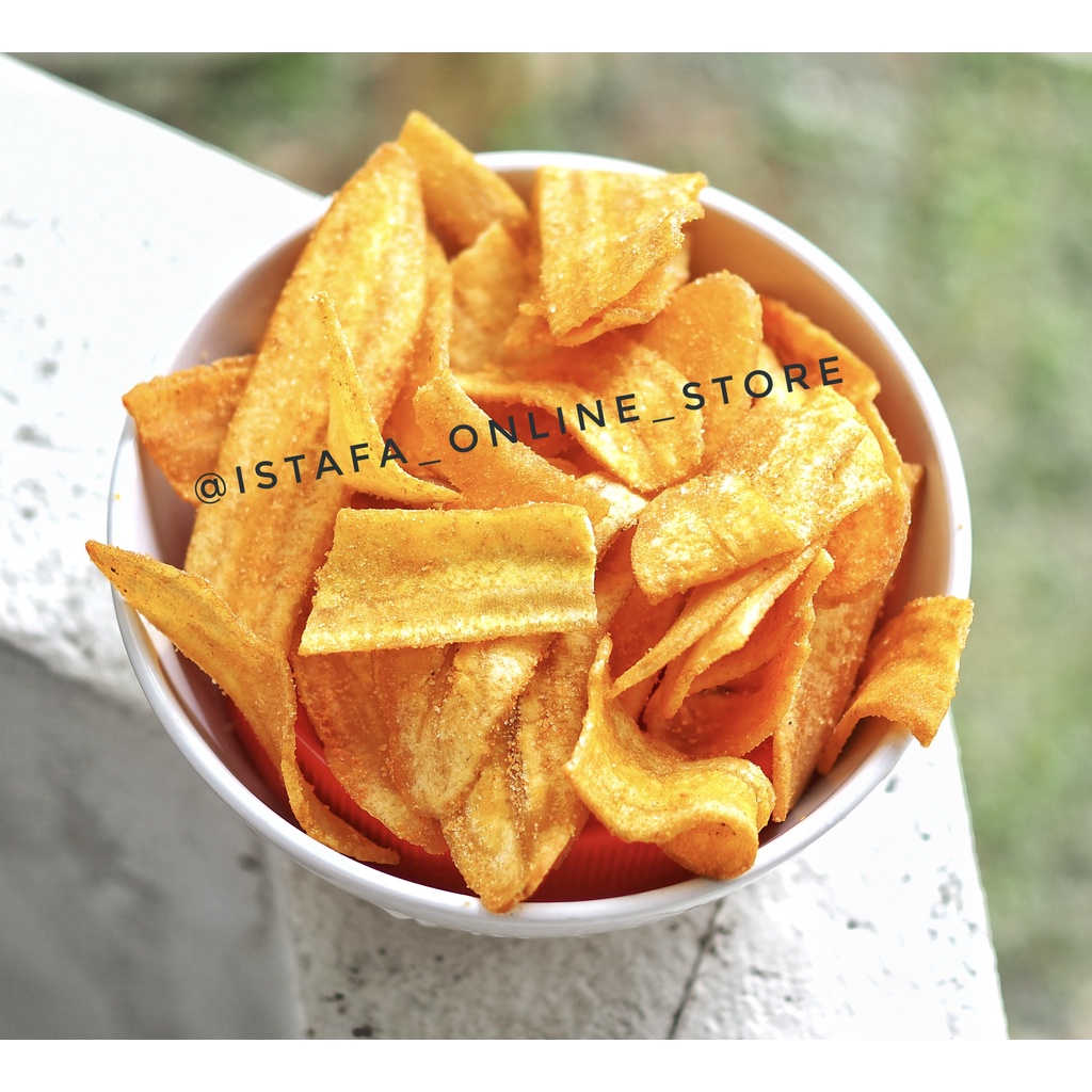 {ISTAFA} Kerepek Pisang Spicy SEDAP 500g - NO COD ‼️PESANAN AKAN ...