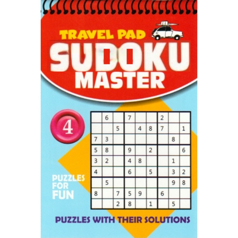 [FUNBOOK] Travel Pad Sudoku Master Book / Word Search 1 - 8 | Shopee ...
