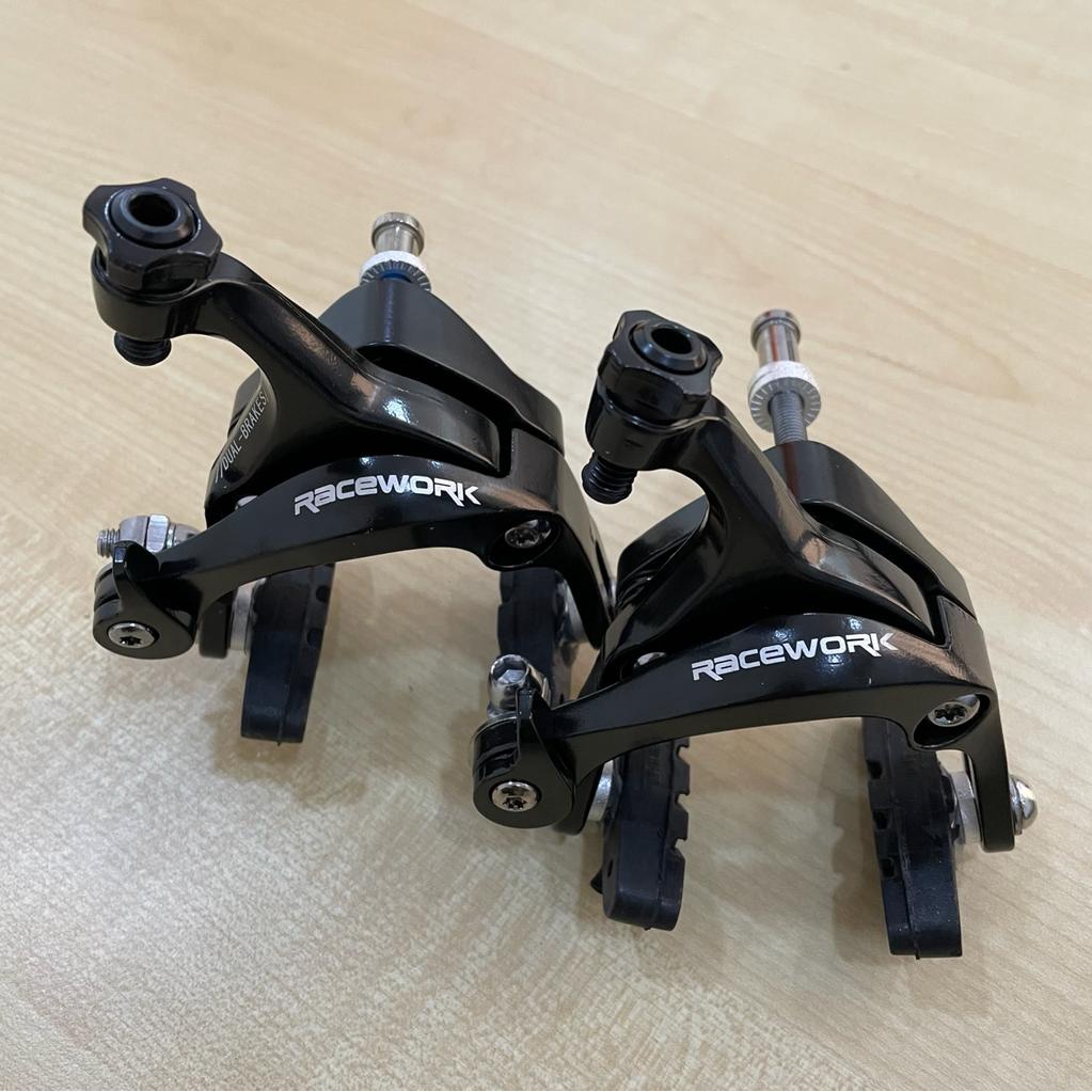Original RACEWORK Road Bike Dual Pivot Calipers Bicycle Brake | Shopee ...