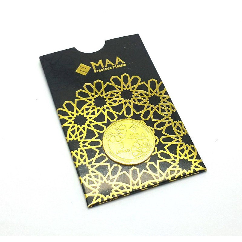 🔥🔥🔥1dinar🔥🔥🔥 MAA Precious Metal Mutu Emas tulen 999.9 atau 24 karat ...