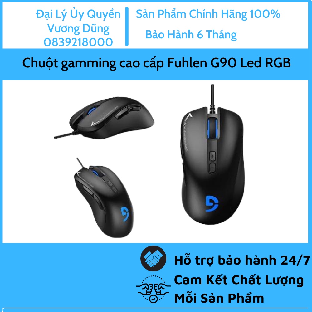 Fuhlen G90 Led RGB high-end mouse (Genuine Ninza) | Shopee Malaysia