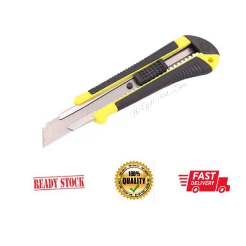 HEAVY DUTY AUTO LOCK AND TWIST LOCK UTILITY KNIFE PAPER KNIFE CUTTER ...