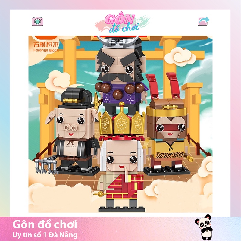 SA Mini 3d assembly model of Sun Wukong, Eight Precepts, Monk, Puzzle ...