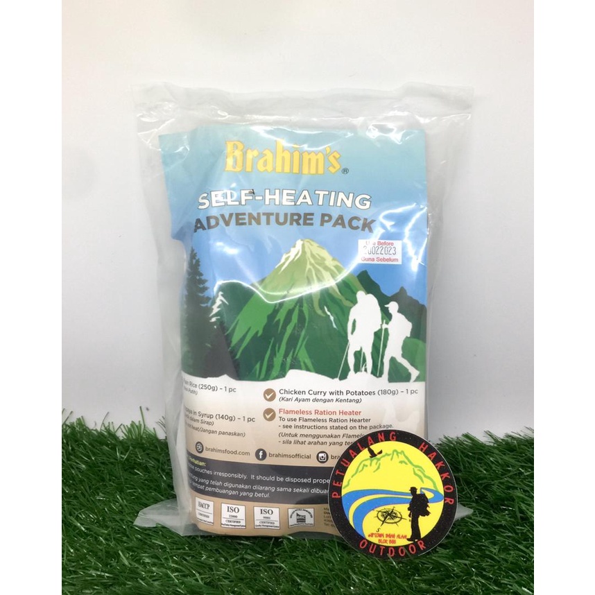 RANGSUM Brahim's Chicken Set Self Heating Adventure Pack Camping Hiking ...