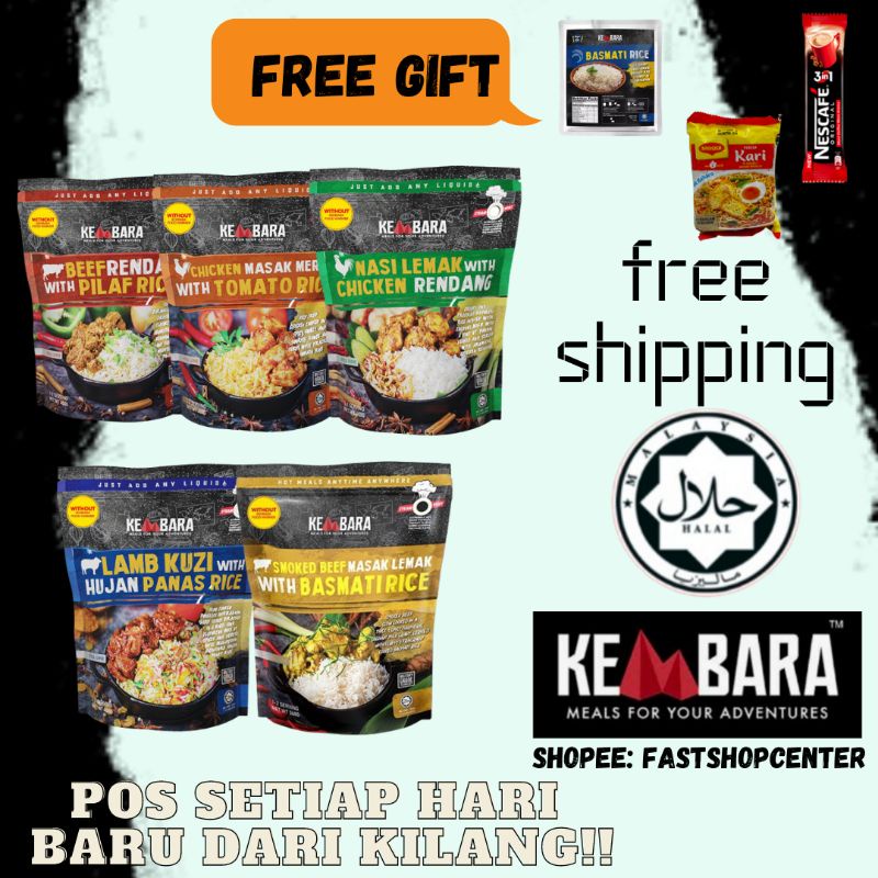 10 Combo Kembara Adventure Meal (meal ready-to-eat) | Shopee Malaysia