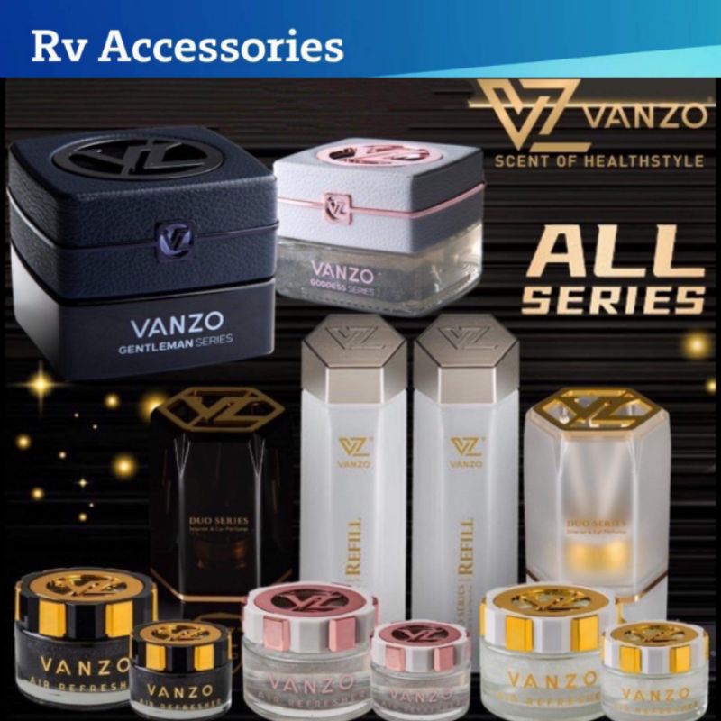 VANZO Series / VANZO LX Dashboard Series Car Perfume Car Air Freshener ...